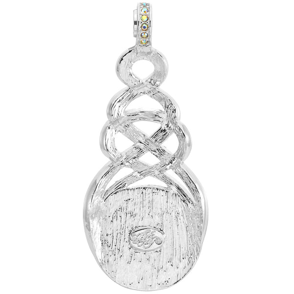 Celtic Goddess Illusion Seaview Moon Magnetic Enhancer (Sterling Silve ...