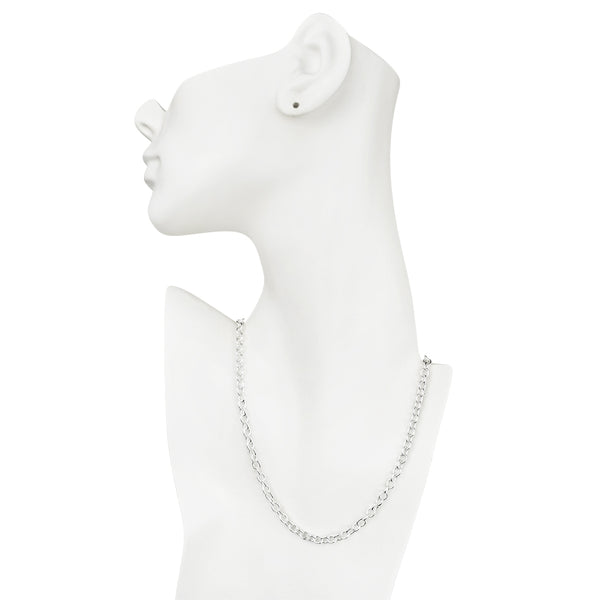Simply Charming Add A Charm 20" Magnetic Closure Necklace (Sterling Si ...