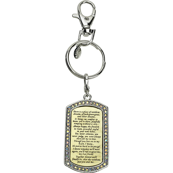 Best Friends Rainbow Bridge Key Chain Charmer with Free Necklace (Mixe ...