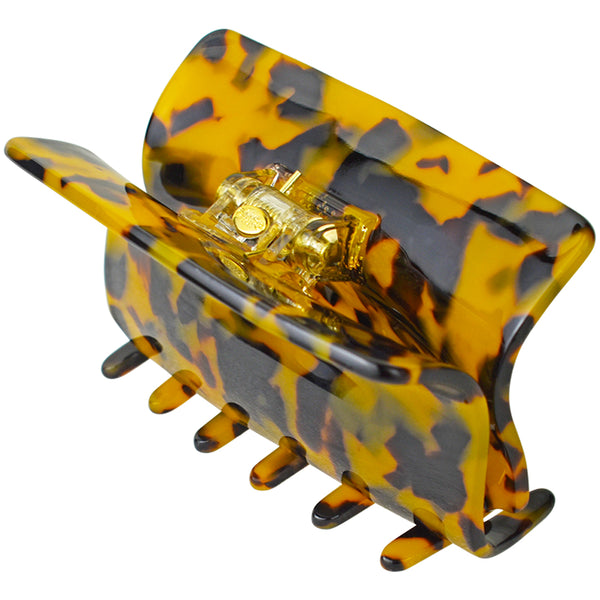 Parisian Tortoise Rectangle Hair Claw Clip – Kirks Folly